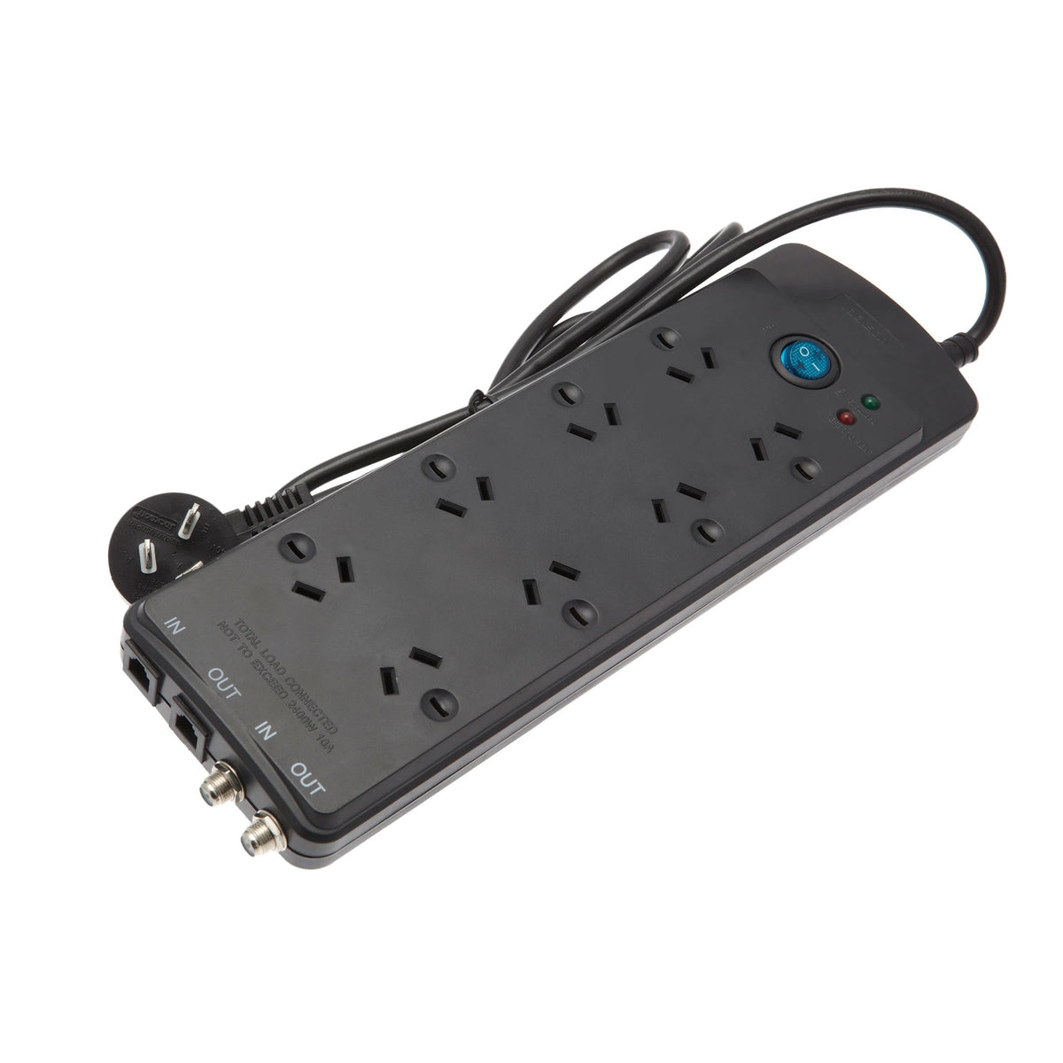 CDY JACKSON 8way Protected Power Board with telephone and TV Lin ...