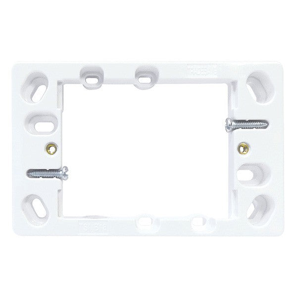 TRADESAVE Shallow Mounting Block (18mm). Moulded In Impact — Scott ...